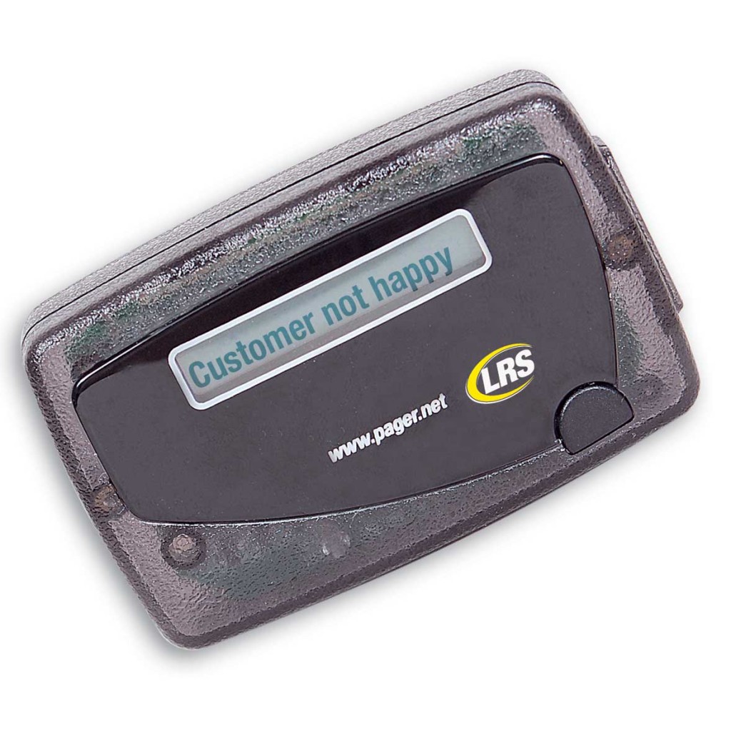 Discontinued: Rechargeable Alphanumeric Pager | Pager.net